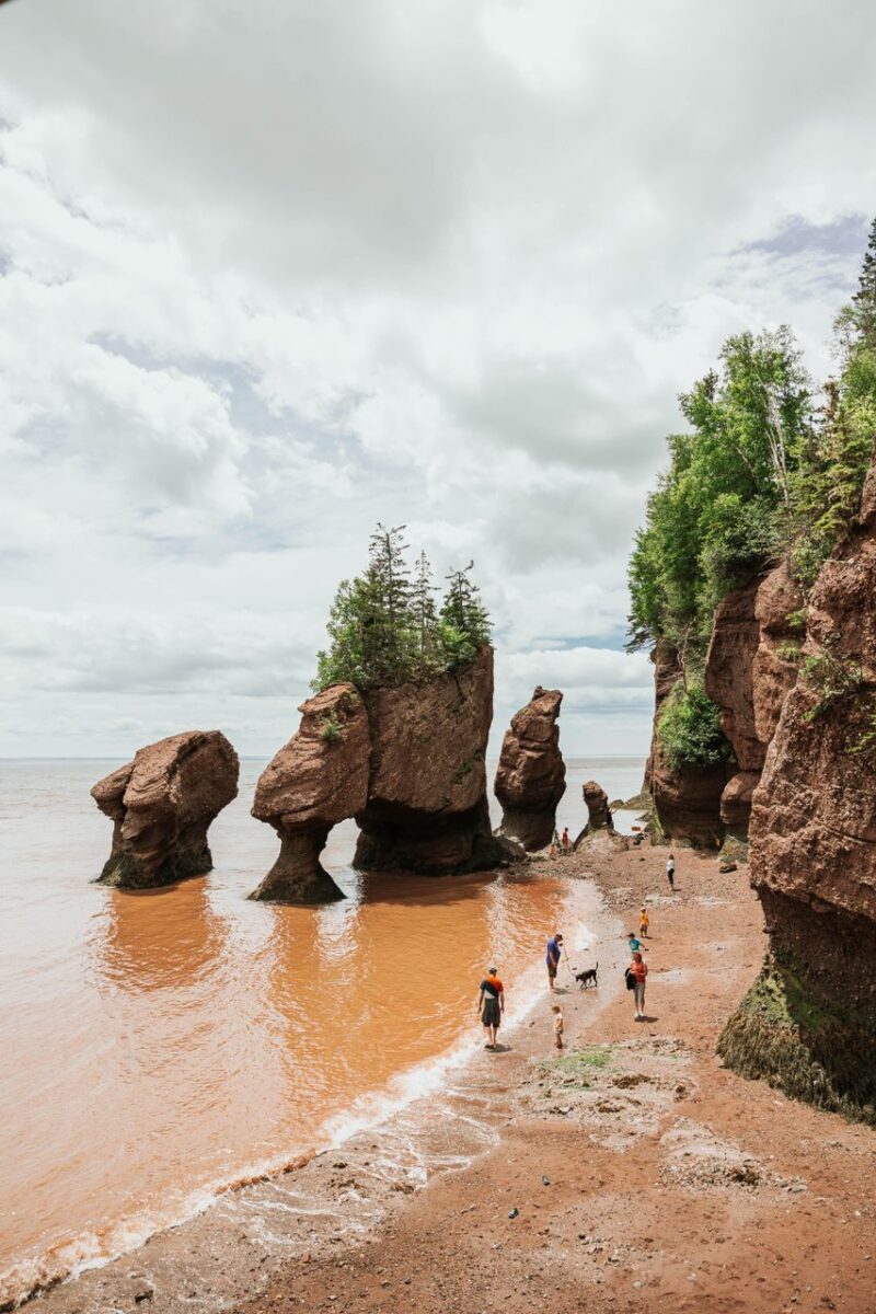 Bay of Fundy Tides - New Brunswick Immigration